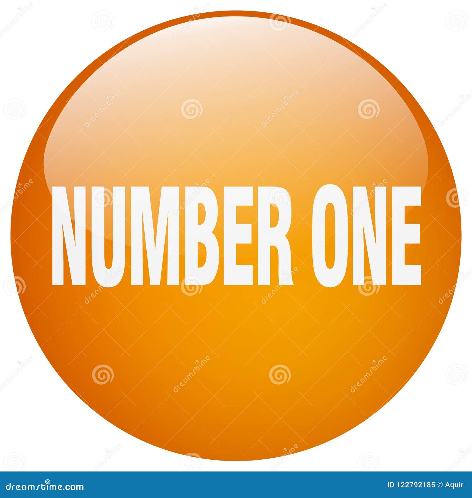 Number one button stock vector. Illustration of element - 122792185