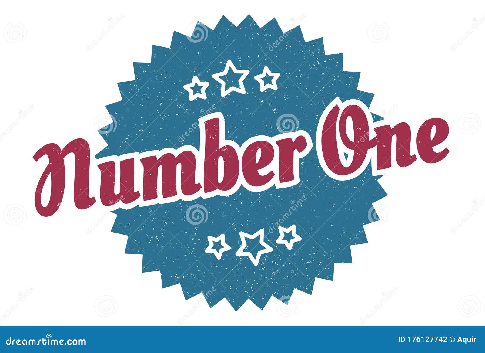 Number One Sign. Number One Vintage Retro Label Stock Vector ...
