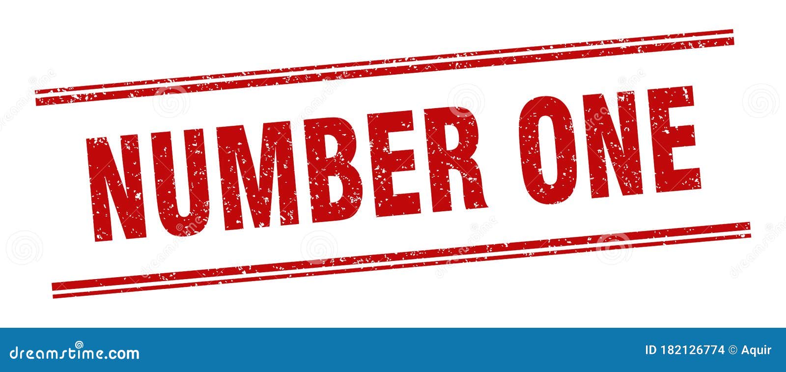 Number One Stamp. Number One Square Grunge Sign Stock Vector ...