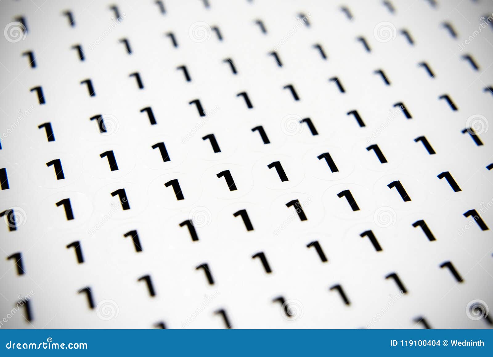 Number 1 or One and White Background. Stock Photo - Image of texture ...