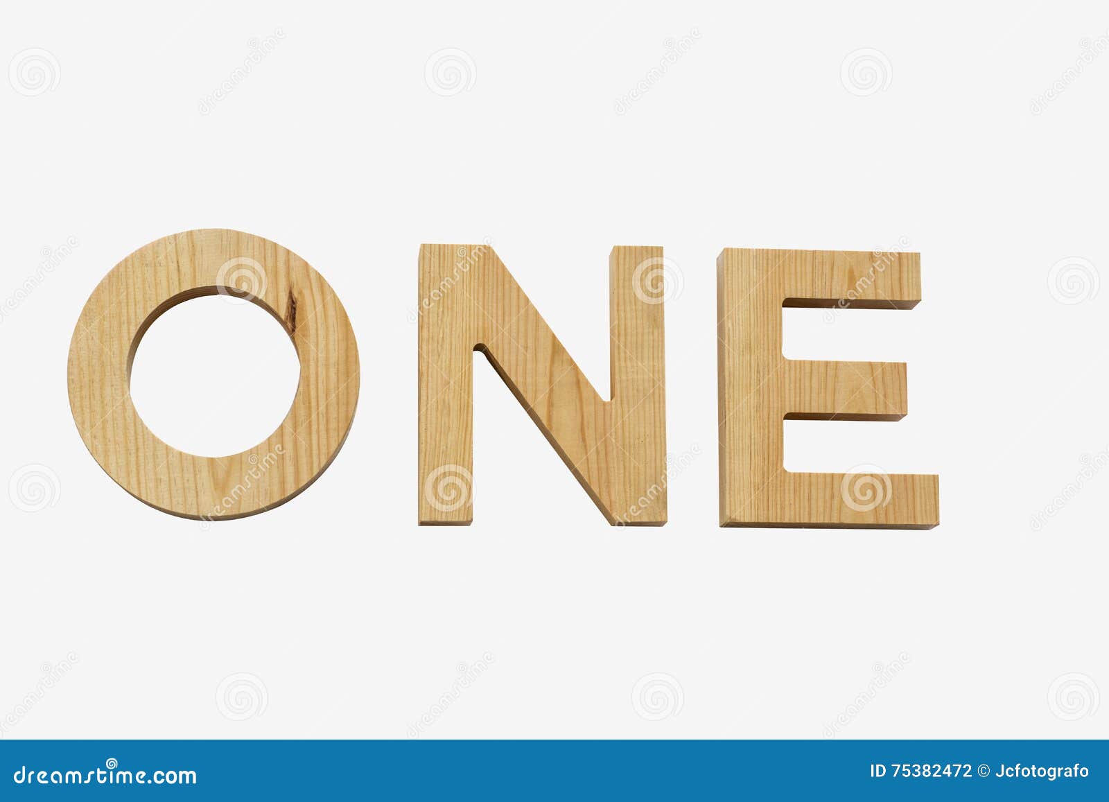 Number one wood carving stock photo. Image of details - 75382472