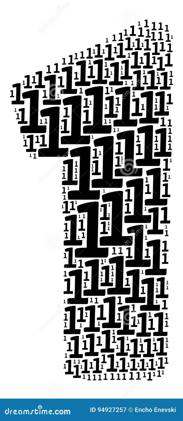 Number one wordcloud stock illustration. Illustration of note - 94927257