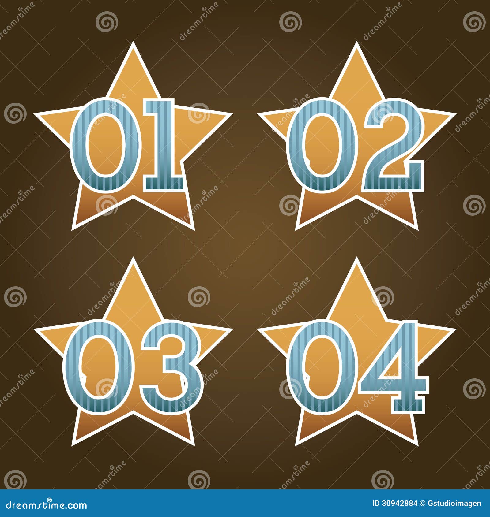 Number options banner stock vector. Illustration of label - 30942884