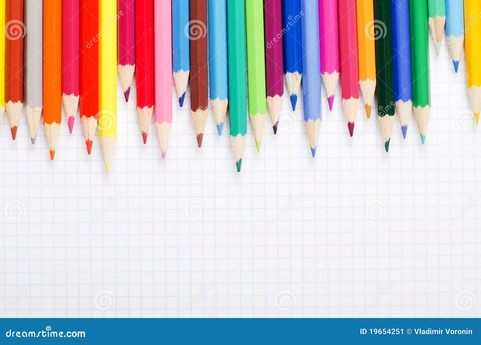 Number of Pencils on School Writing Stock Image - Image of graphic ...