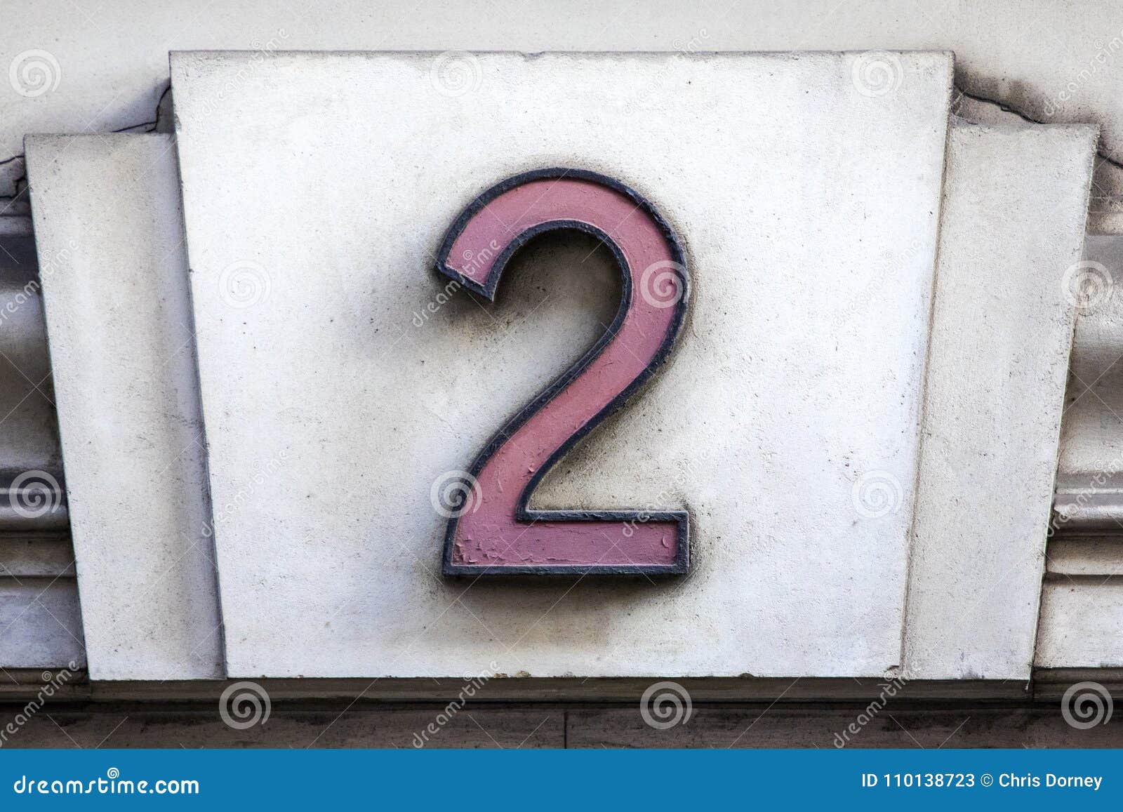 Number 2 stock image. Image of design, numeral, texture - 110138723
