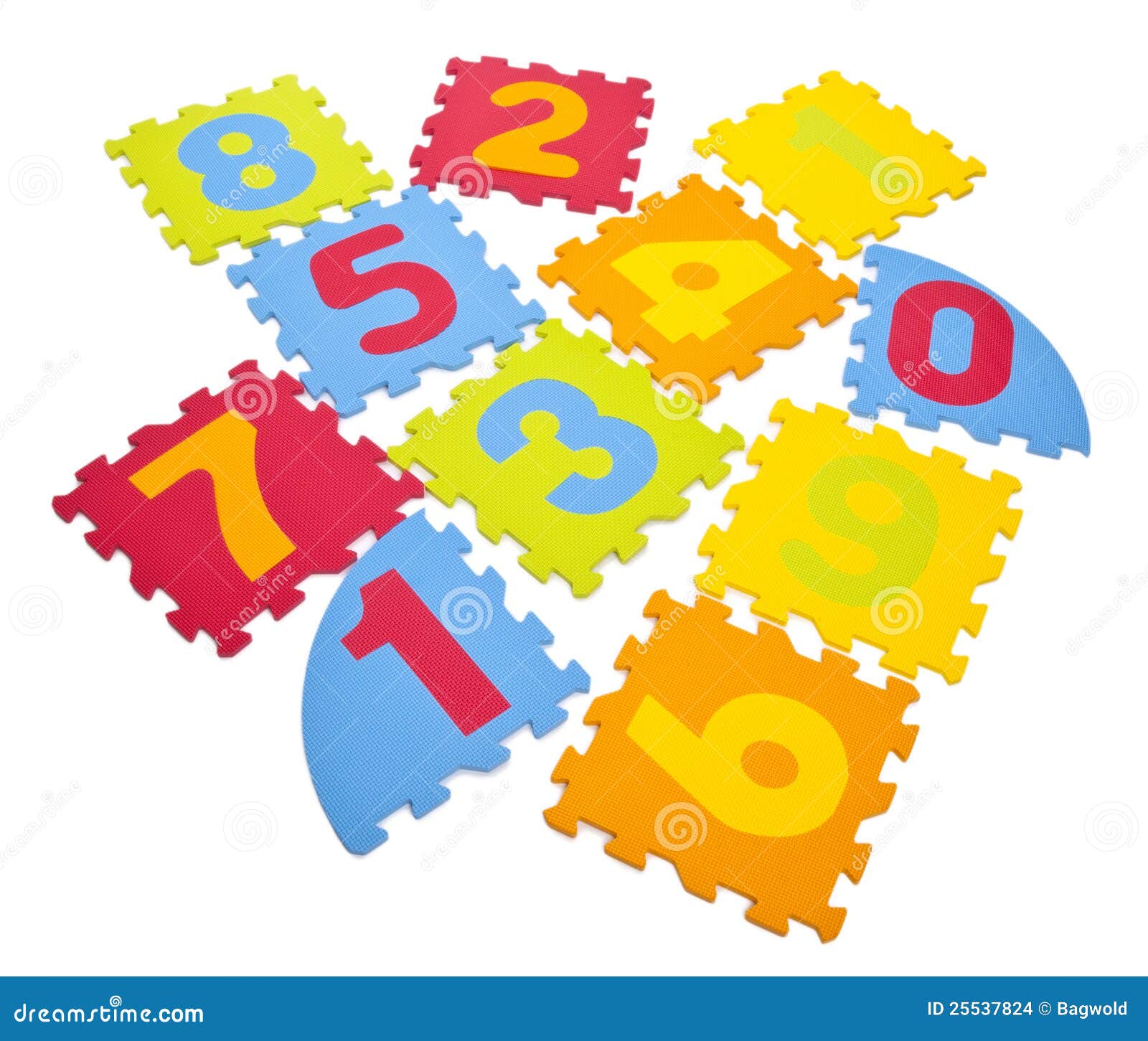 Number Puzzle stock photo. Image of amusement, beginning - 25537824