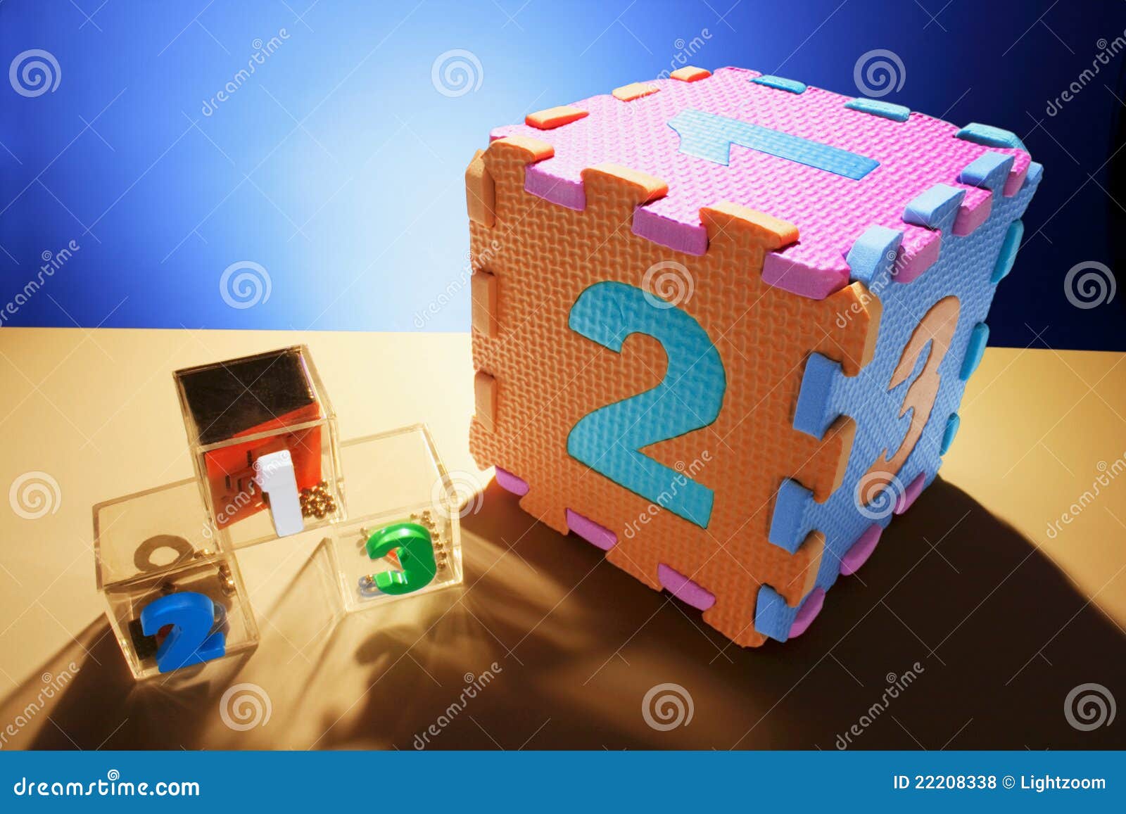 Number Puzzles stock photo. Image of amusement, numbers - 22208338
