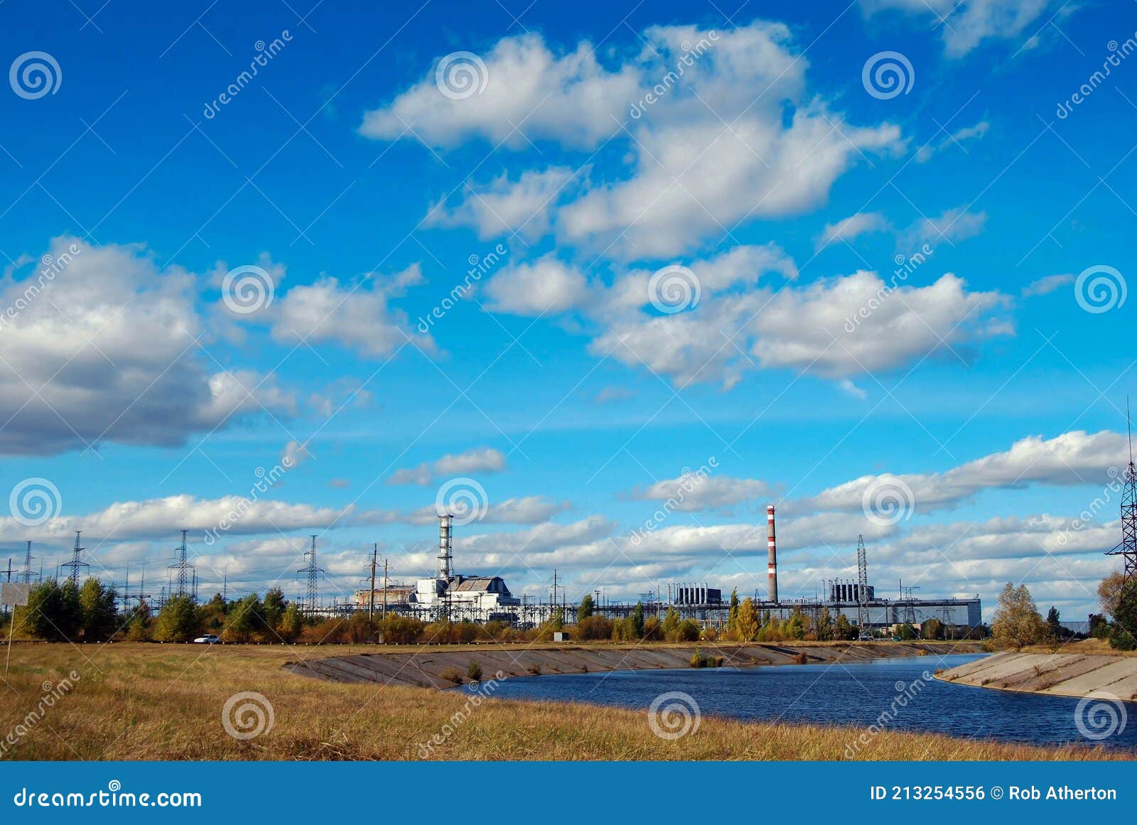 The Number 4 Reactor at the Chernobyl Nuclear Plant Stock Photo - Image ...