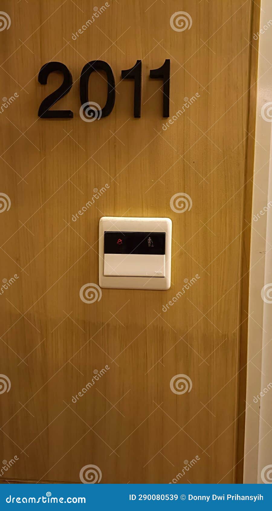 The Number Room Hotel with Notification Dnd Stock Image - Image of ...