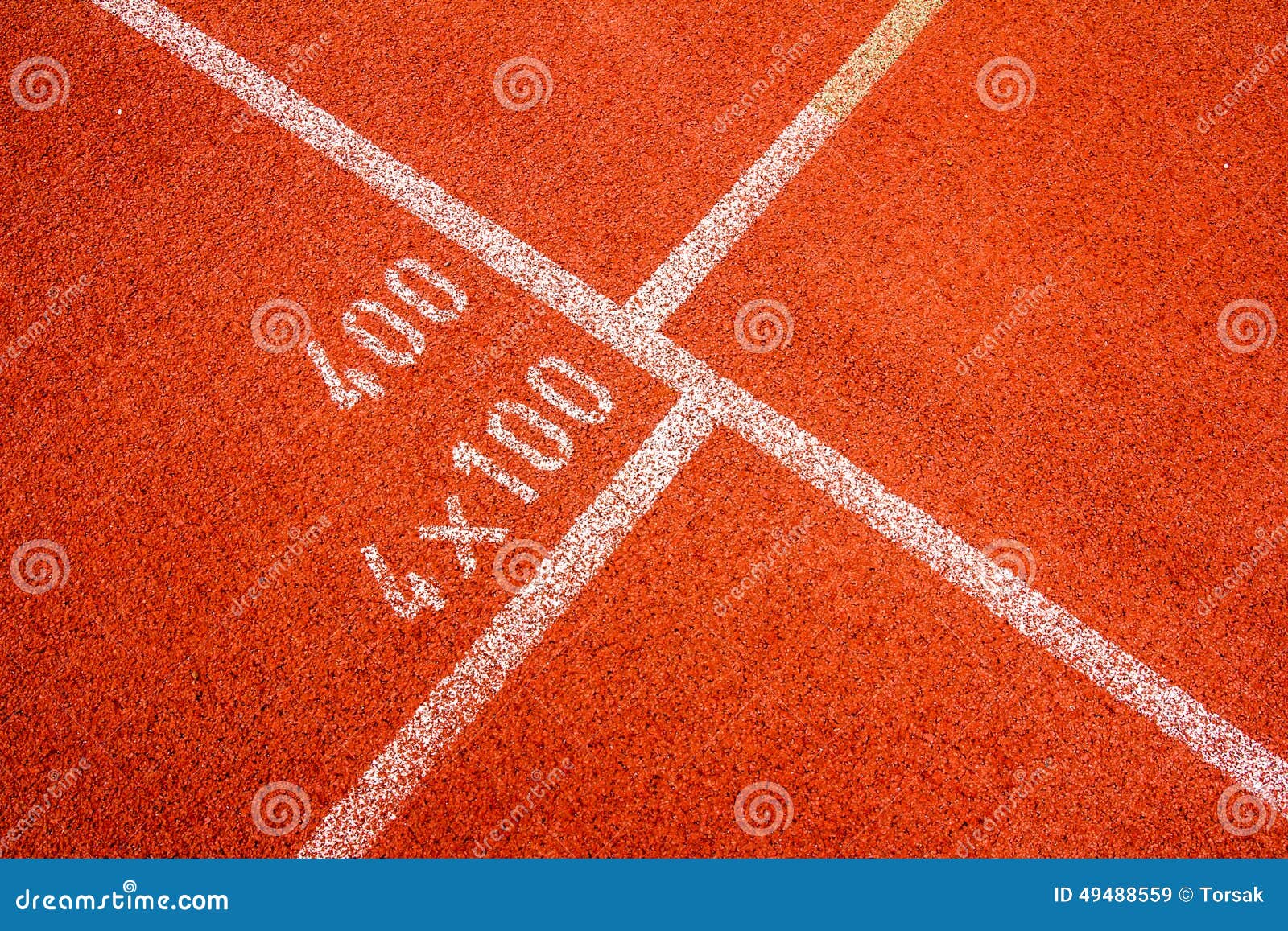 Number on the Running Track Rubber Stock Image - Image of lawn, athlete ...