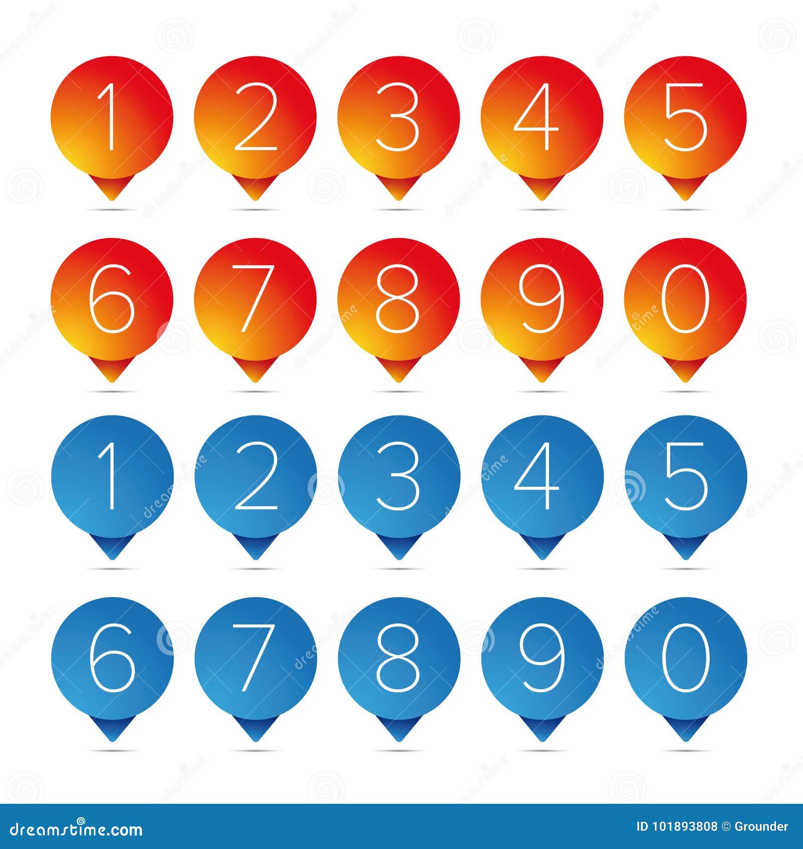 Number set pointer button stock vector. Illustration of seven - 101893808 Number set pointer button stock vector. Illustration of seven - 101893808