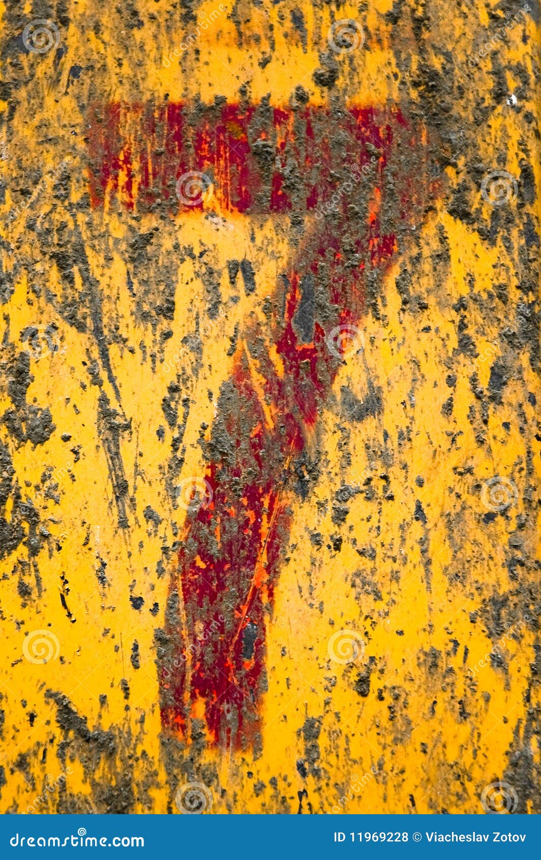 Number Seven Decorated Royal Blue Rose With Leaves And Watercolor ...