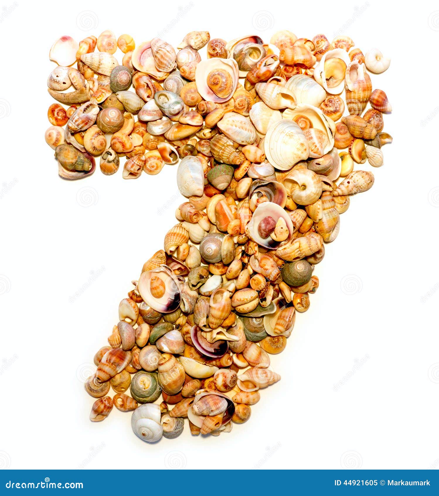 Number 7. stock image. Image of creative, blank, initials - 44921605