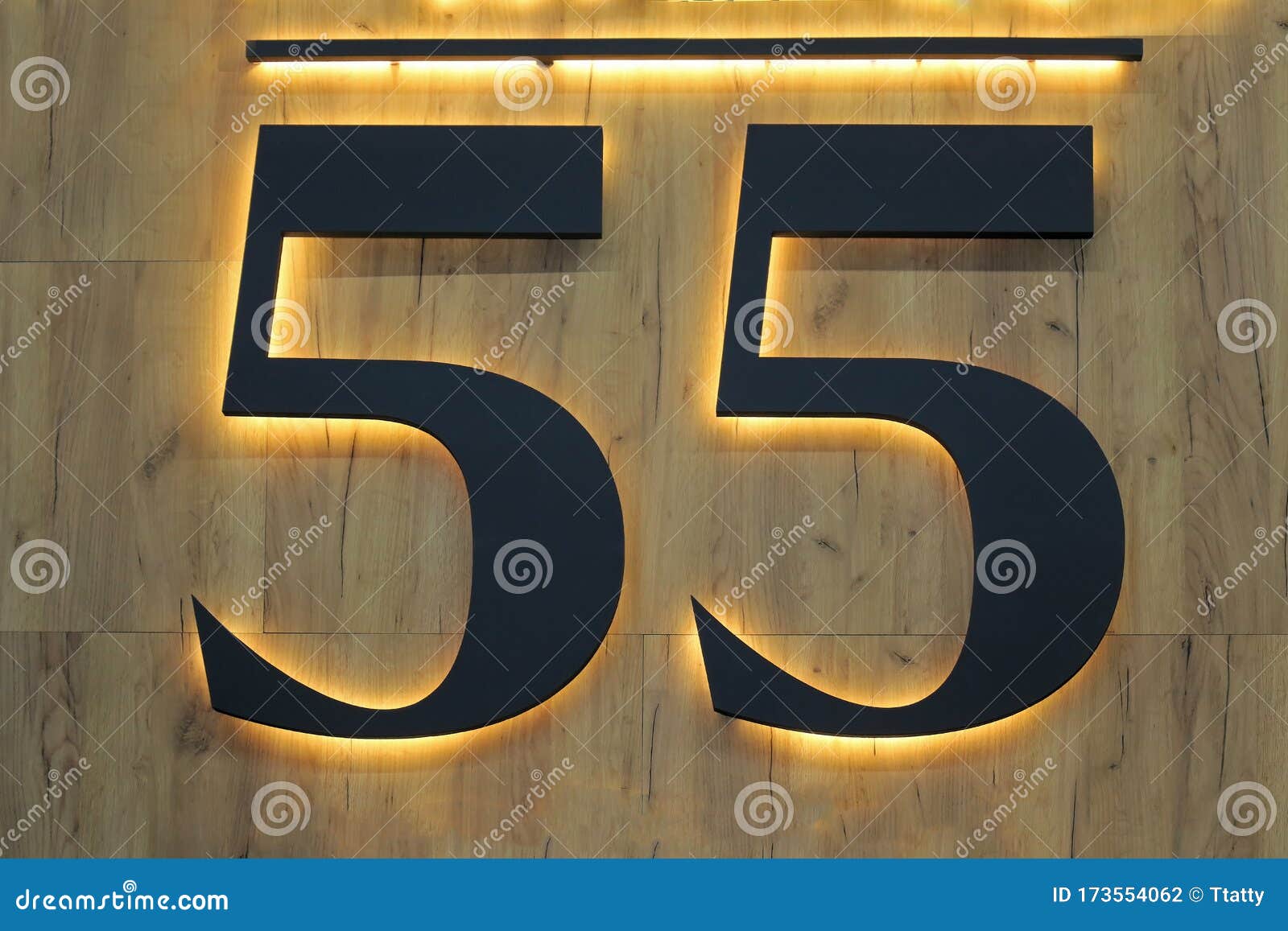 Number sign on wall stock photo. Image of design, sign - 173554062