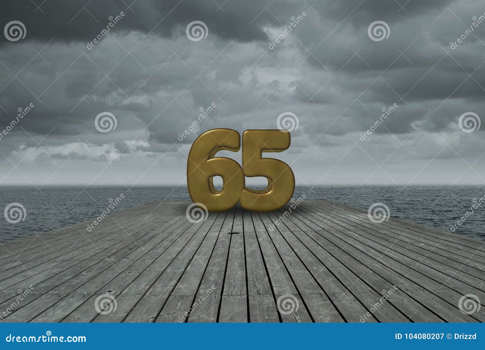 Number sixty-five stock image. Image of plank, beach - 104080207