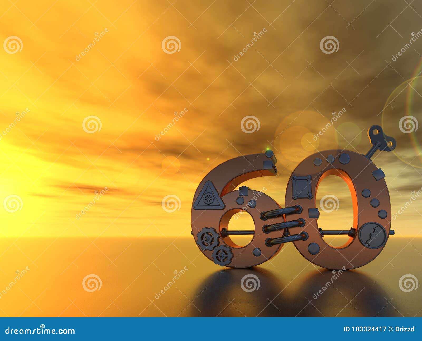 Number sixty stock illustration. Illustration of count - 103324417
