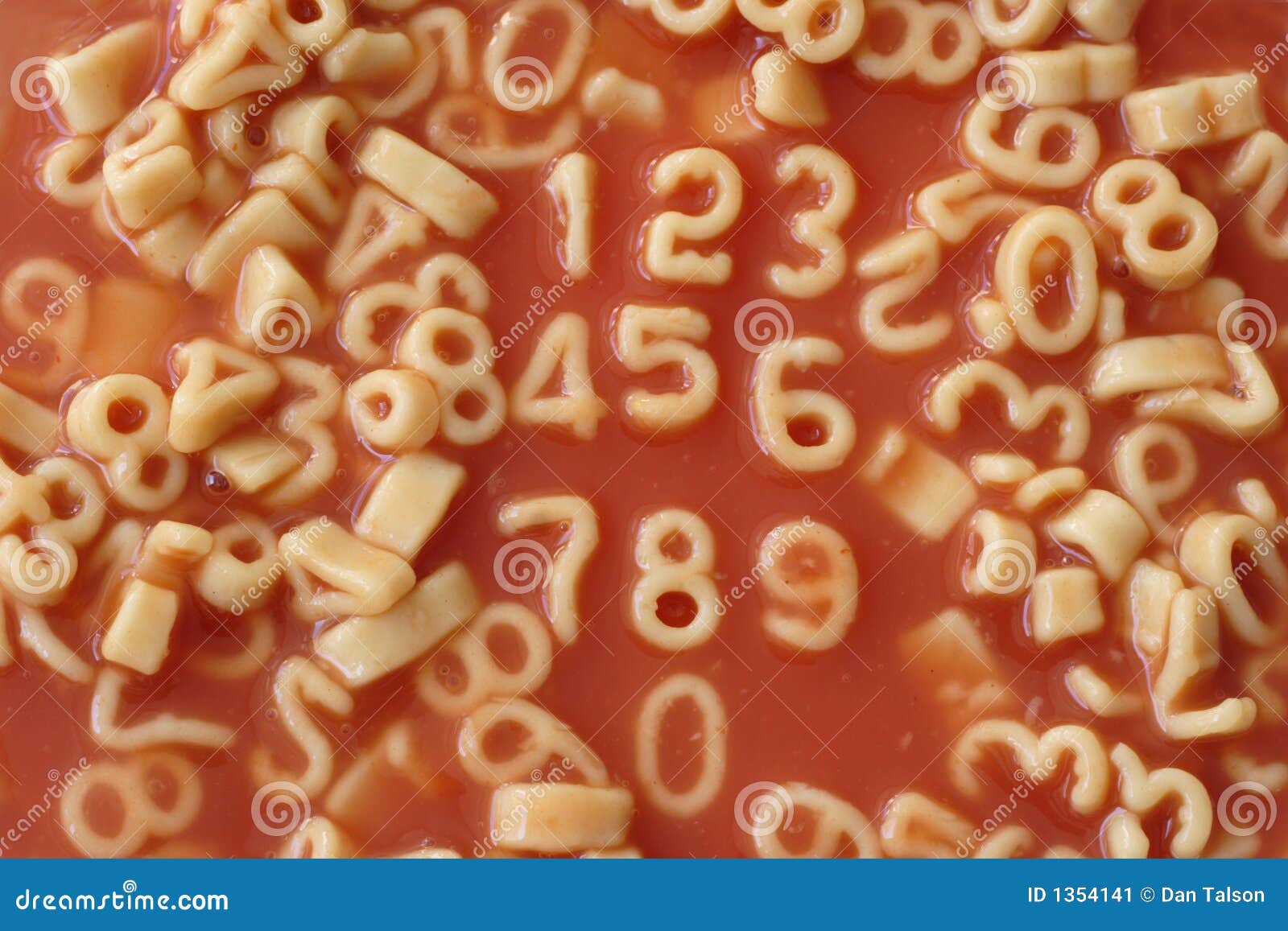 Number spaghetti stock image. Image of sequence, addition - 1354141