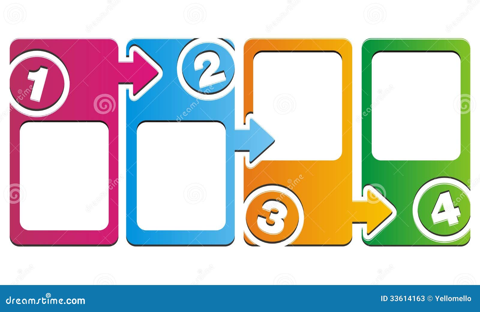 Number Step Circulation Stock Image | CartoonDealer.com #33497737