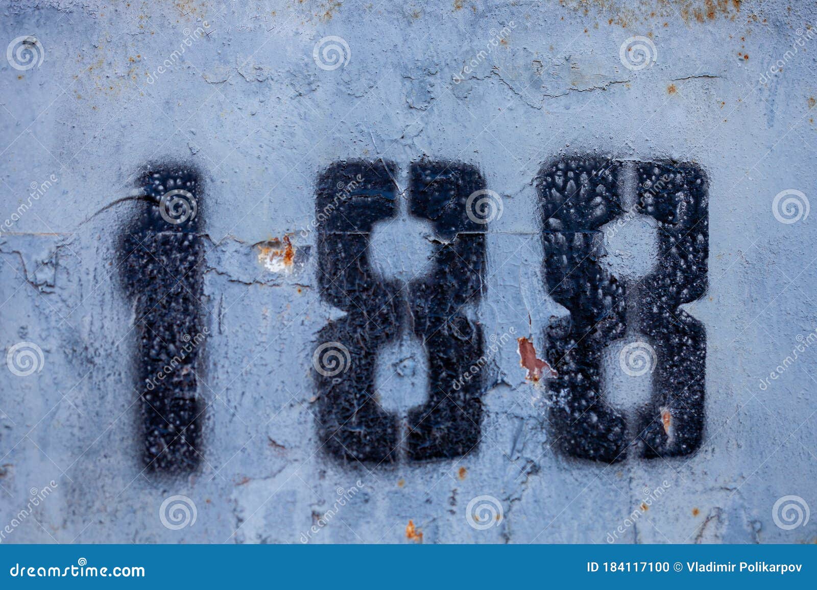 Number 188 on a stone wall stock photo. Image of numeral - 184117100