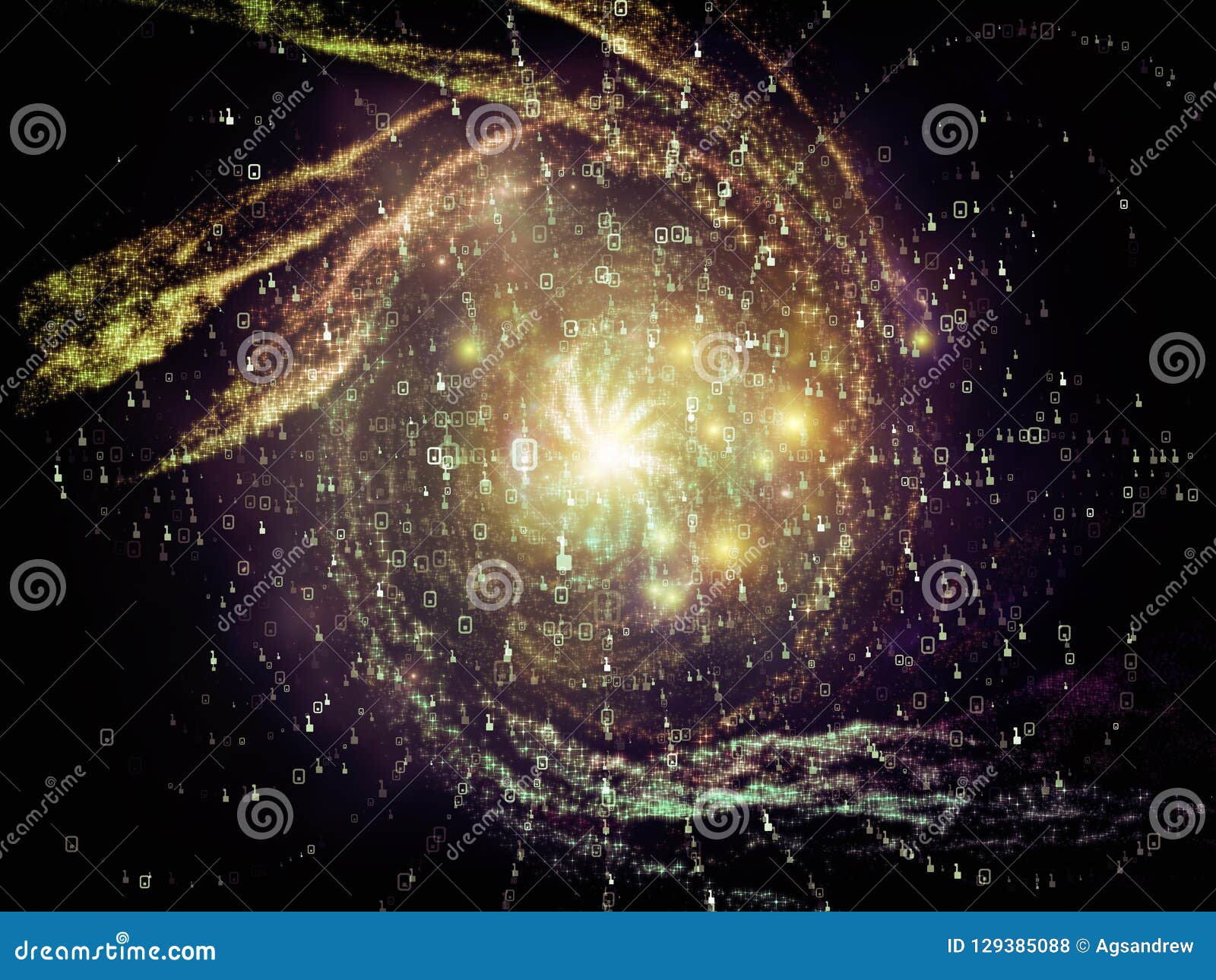 Number Synergy stock illustration. Illustration of bright - 129385088