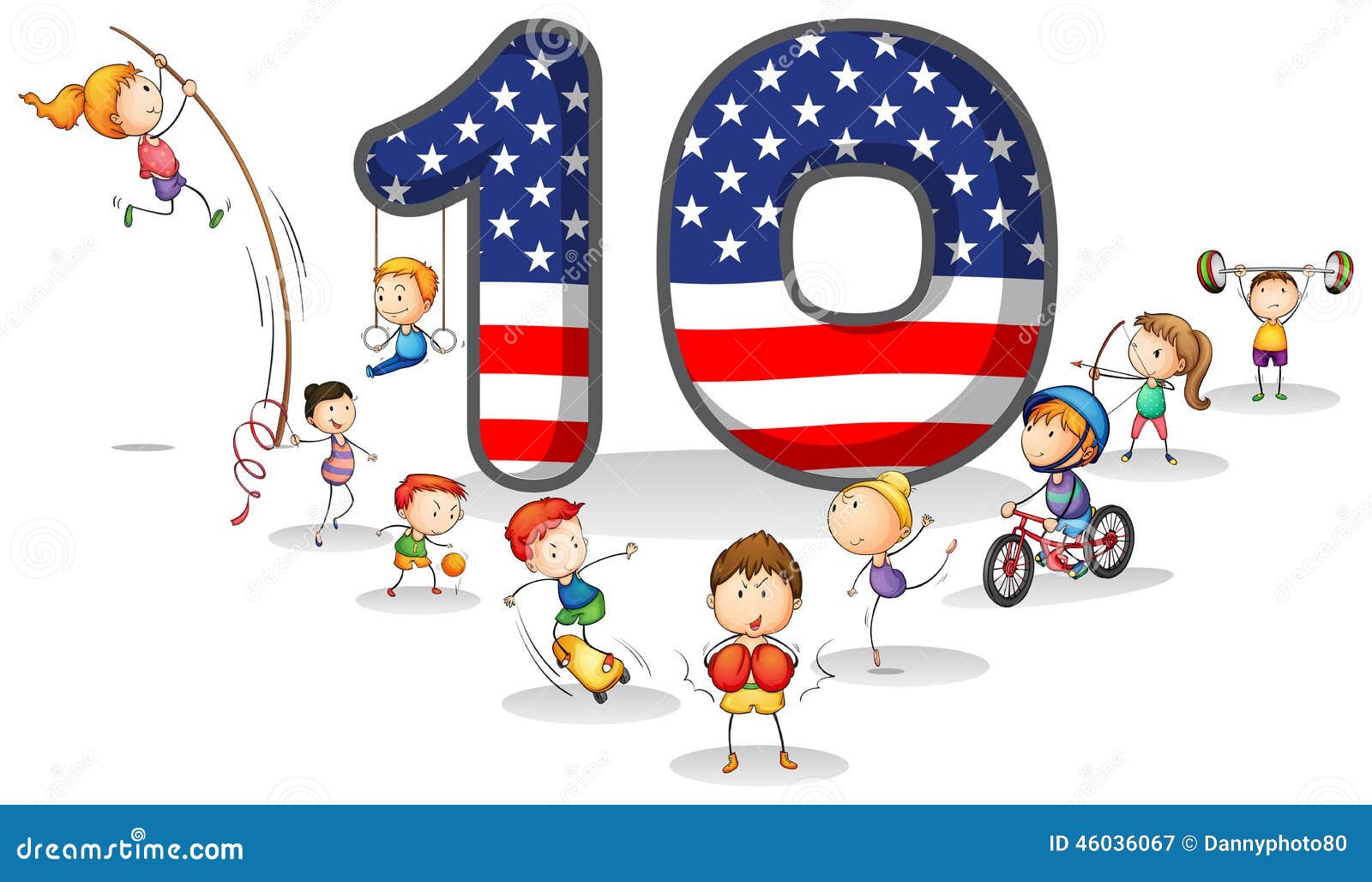 Flashcard Letter Ten Stock Illustrations – 25 Flashcard Letter Ten ...