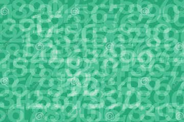 Number Text Pattern Texture Background Wallpaper Stock Photo - Image of ...