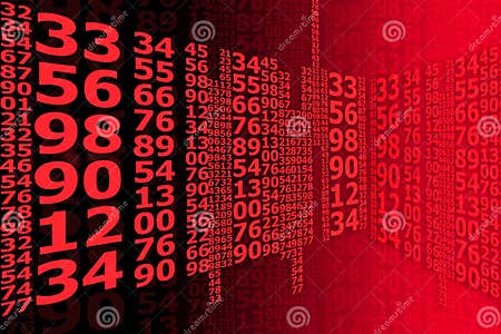 Number Text Pattern Texture Background Wallpaper Stock Image - Image of ...