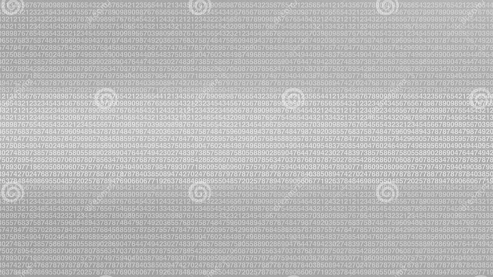 Number Text Pattern Texture Background Wallpaper Stock Illustration ...