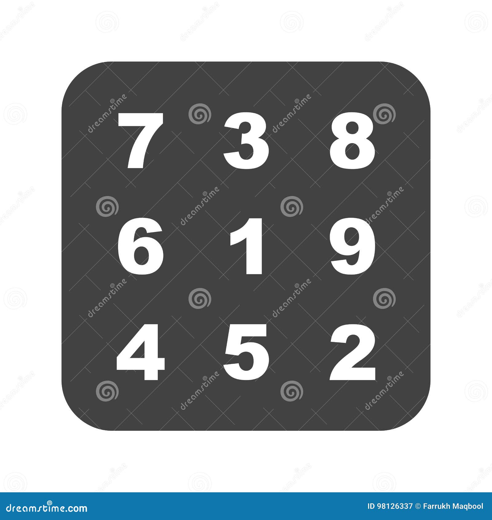 Number Theory stock vector. Illustration of concept, number - 98126337