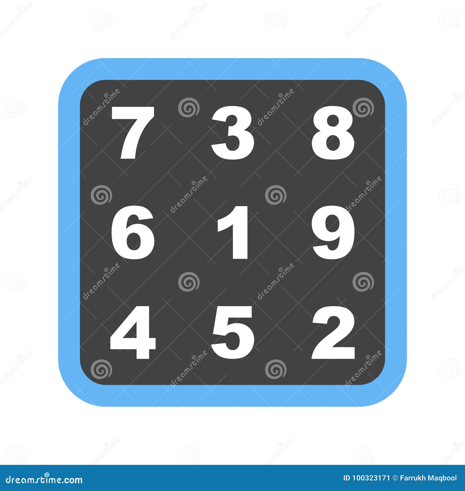 Number Theory stock vector. Illustration of calculate - 100323171