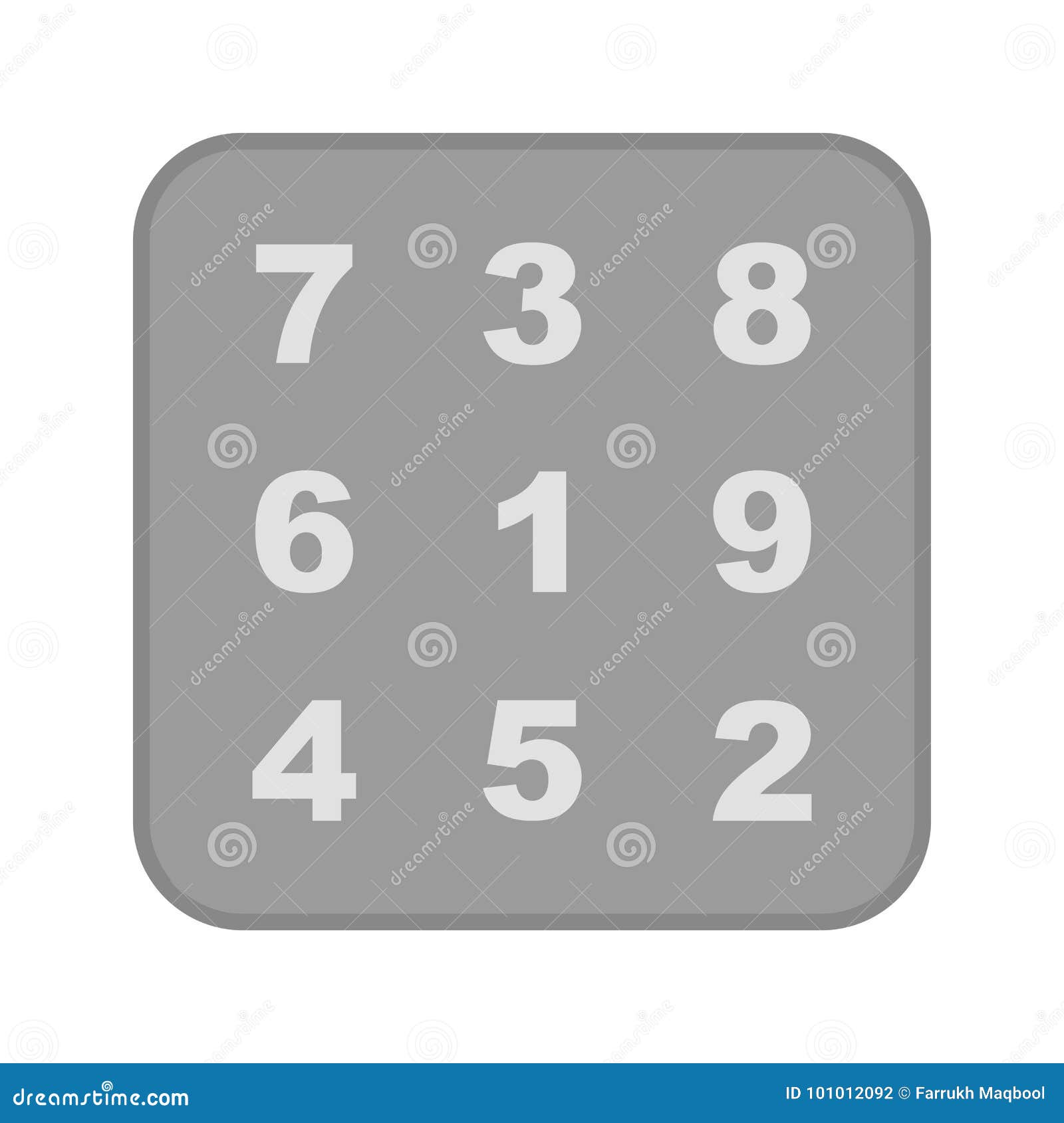 Number Theory stock vector. Illustration of math, design - 101012092