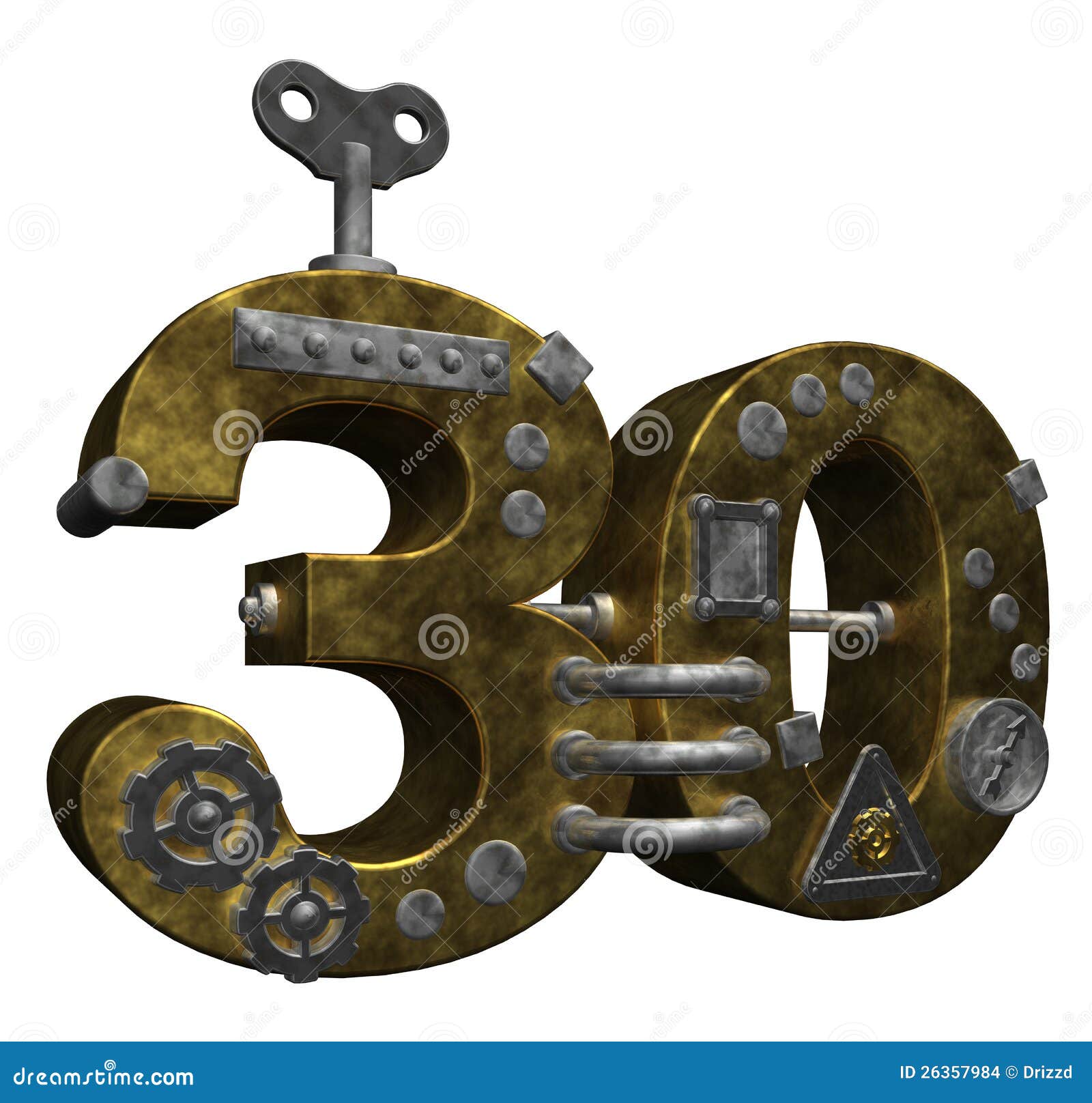 Number thirty stock illustration. Illustration of celebration - 26357984