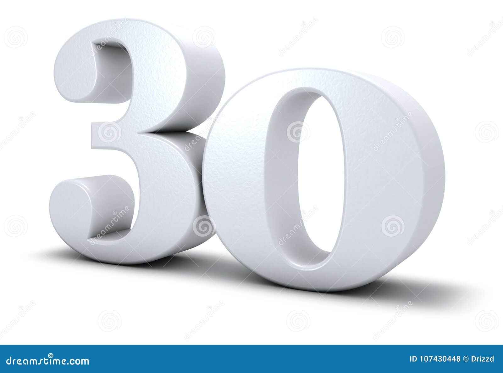 Number 38 Thirty Eight Red Sign 3D Rendering Isolated On White ...