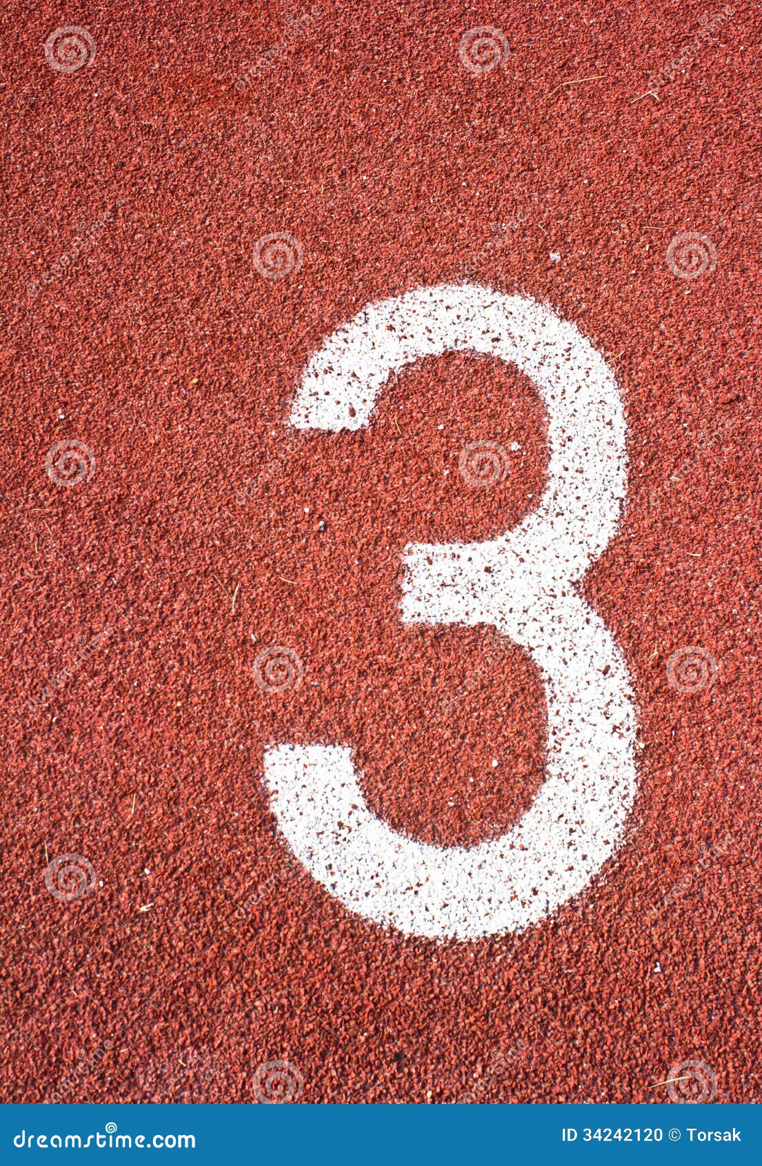 Number three stock photo. Image of rubber, participate - 34242120