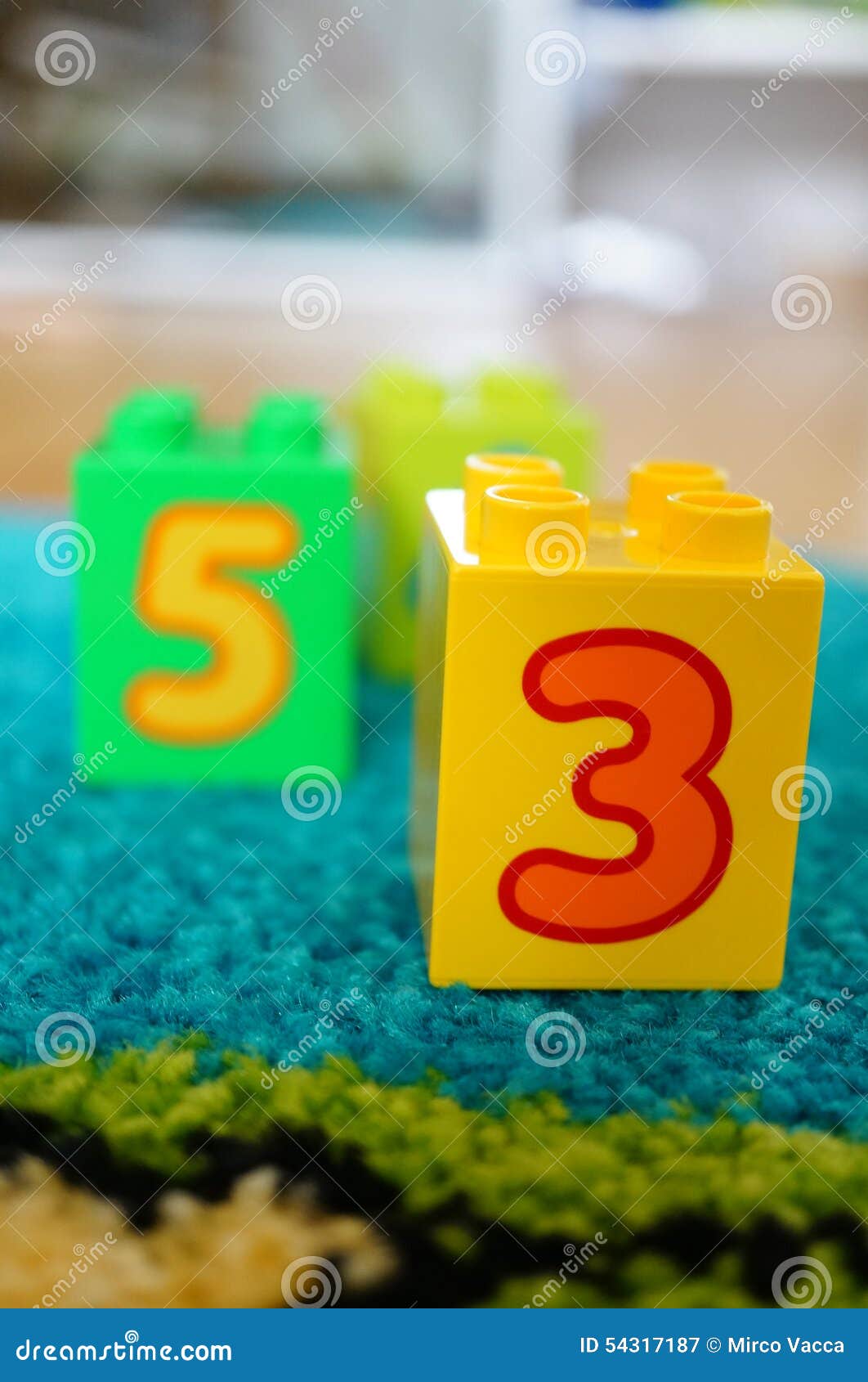 Number three stock image. Image of yellow, font, green - 54317187
