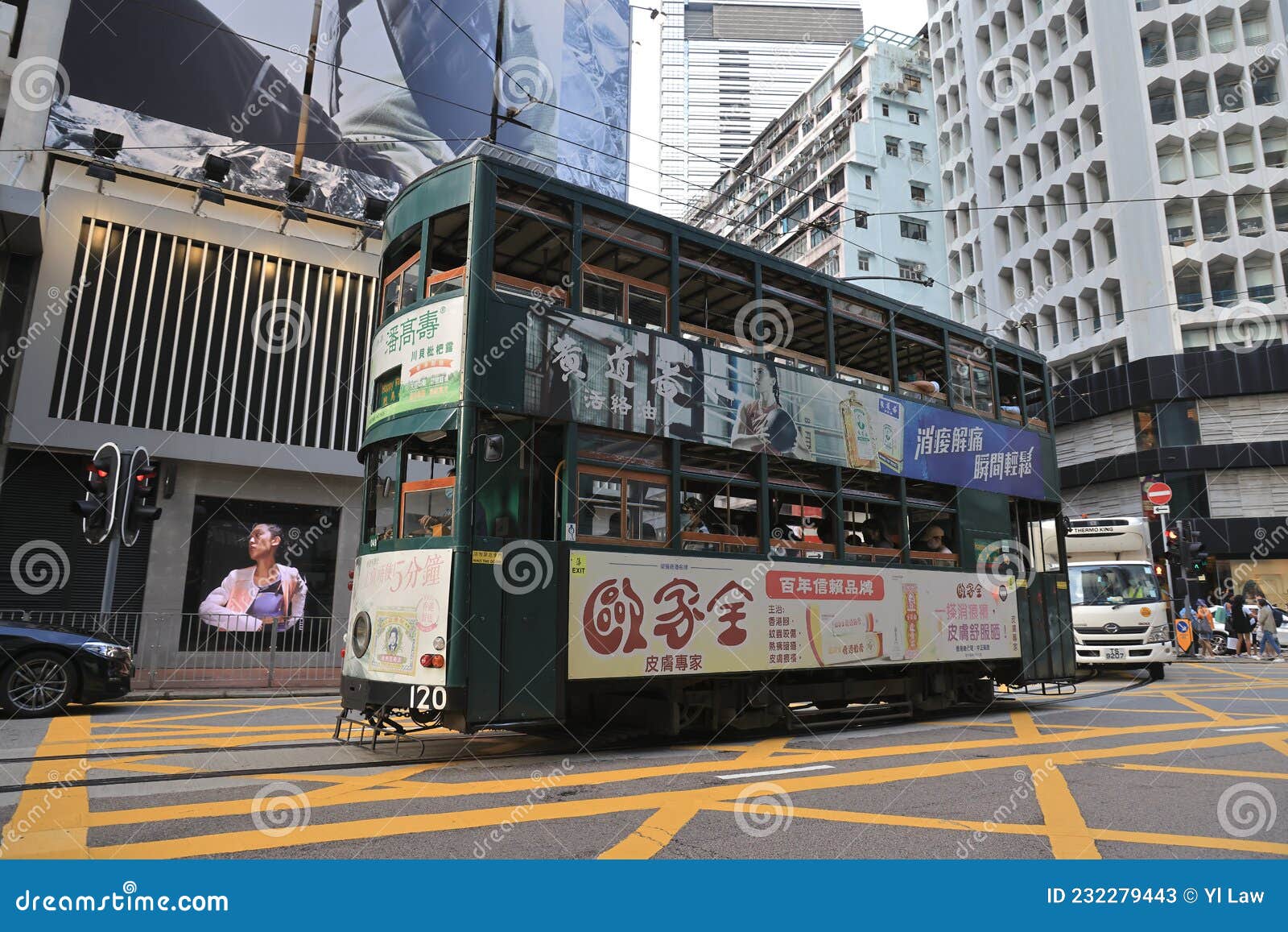 The Number of 120 Tram at Sheung Wan 14 Oct 2021 Editorial Stock Photo ...