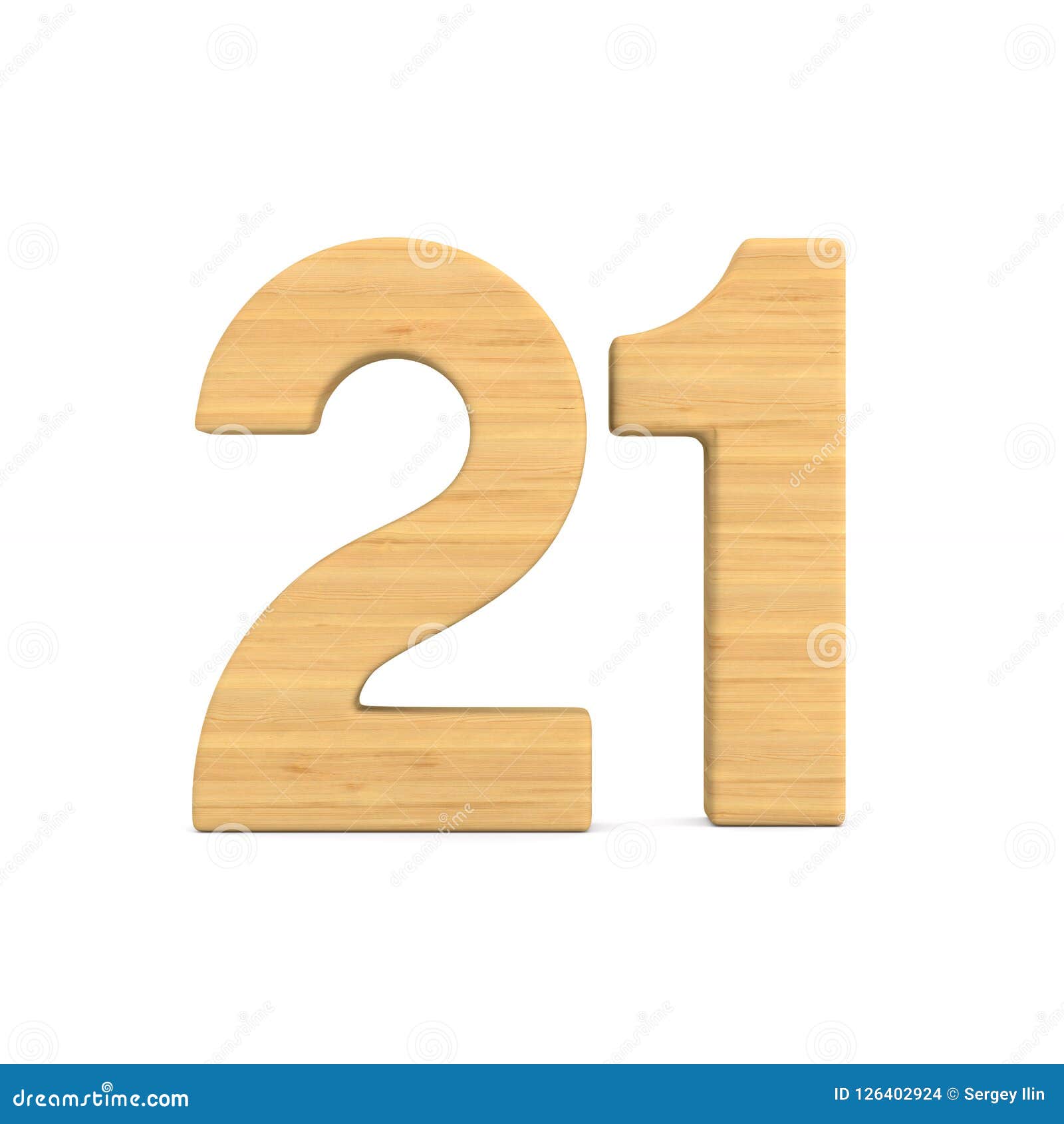 Number Twenty One on White Background. Isolated 3D Illustration Stock ... Number Twenty One on White Background. Isolated 3D Illustration Stock ...