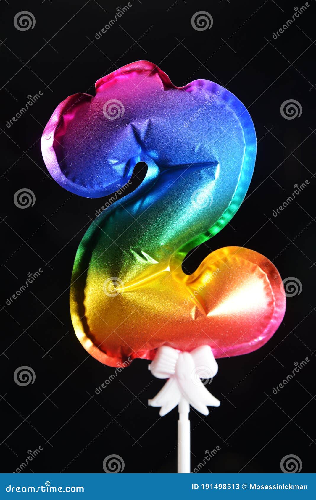 Number two air balloon stock image. Image of icon, design - 191498513