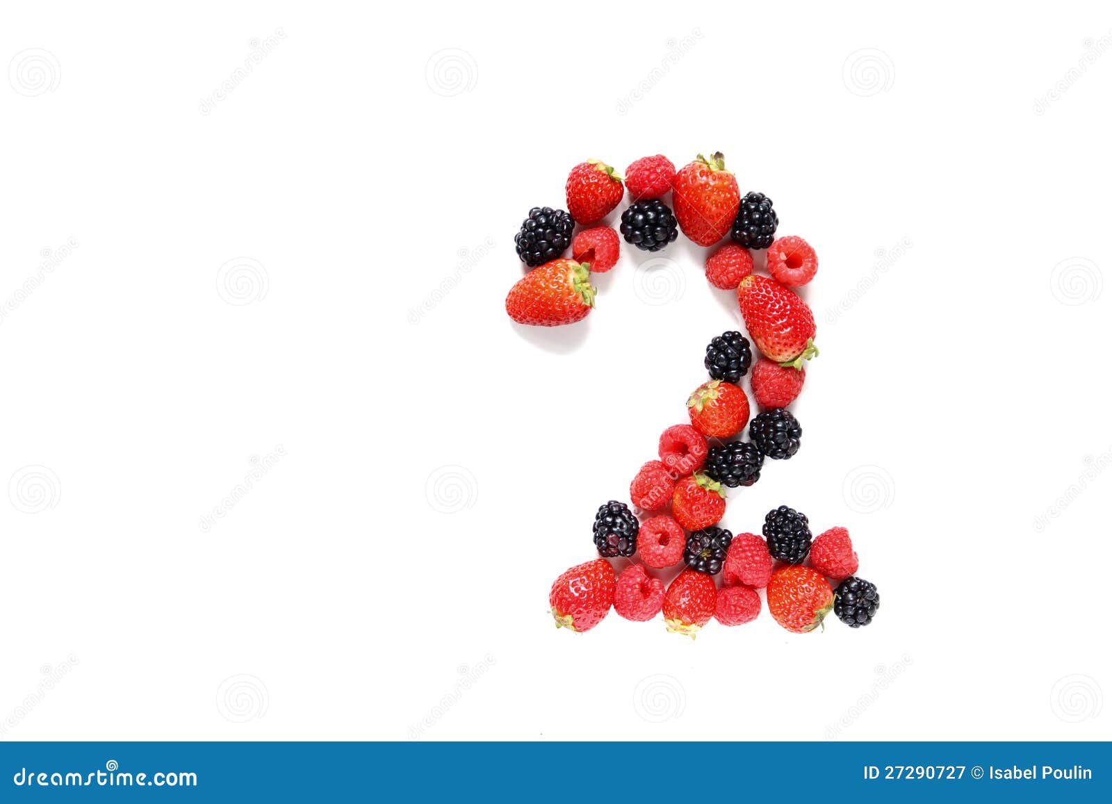 Number two with fruits stock image. Image of design, solid - 27290727