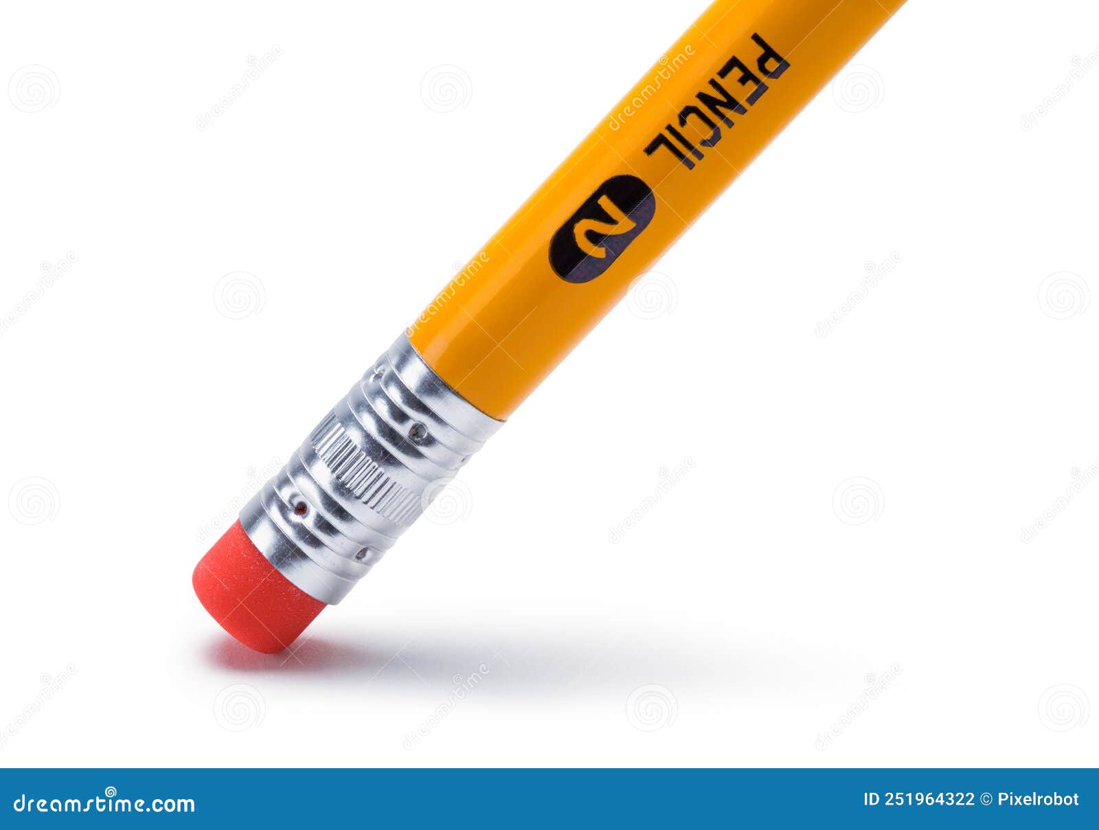 Number Two Pencil Close Up stock photo. Image of sharp - 251964322
