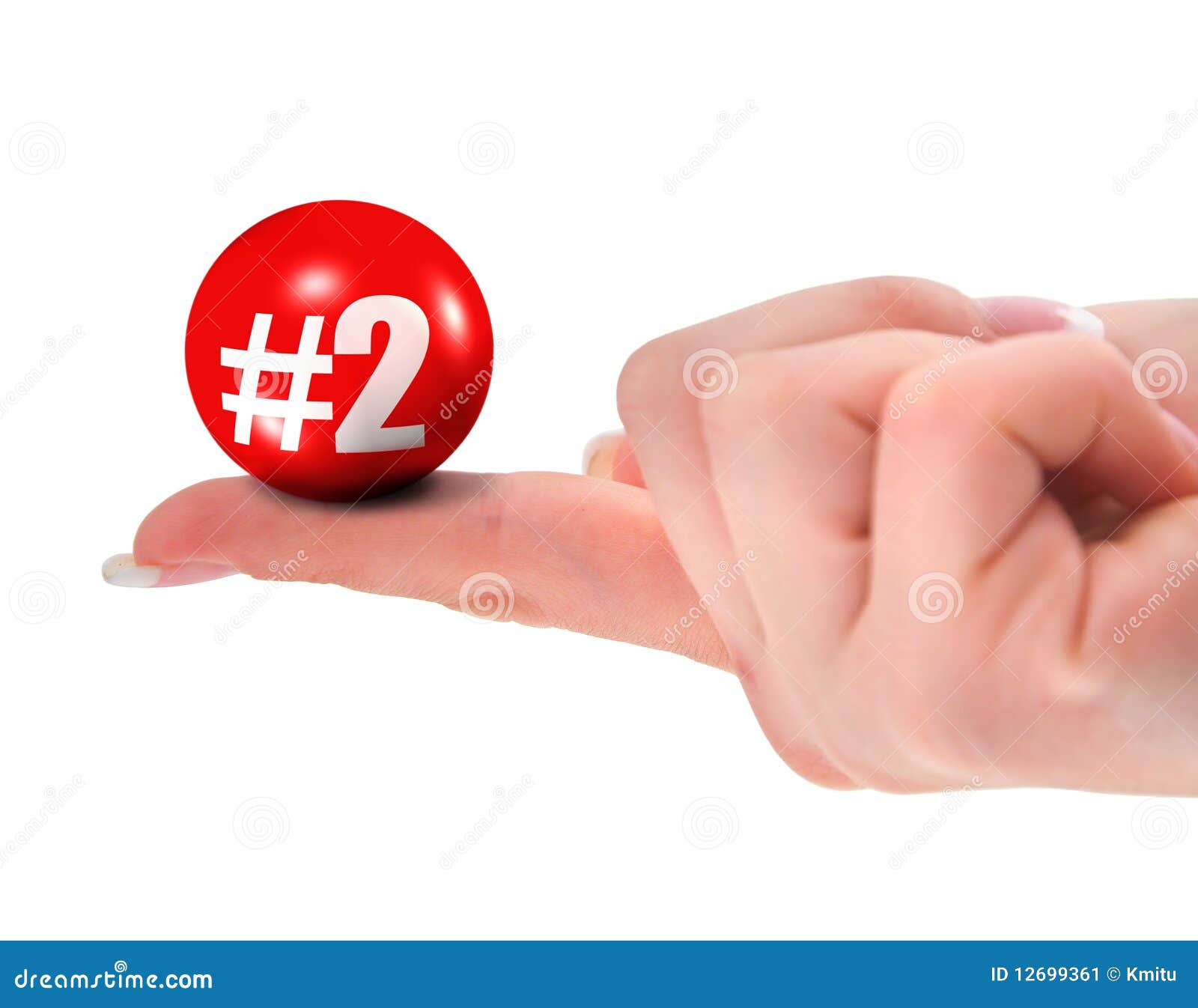Number two sign on finger stock image. Image of object - 12699361