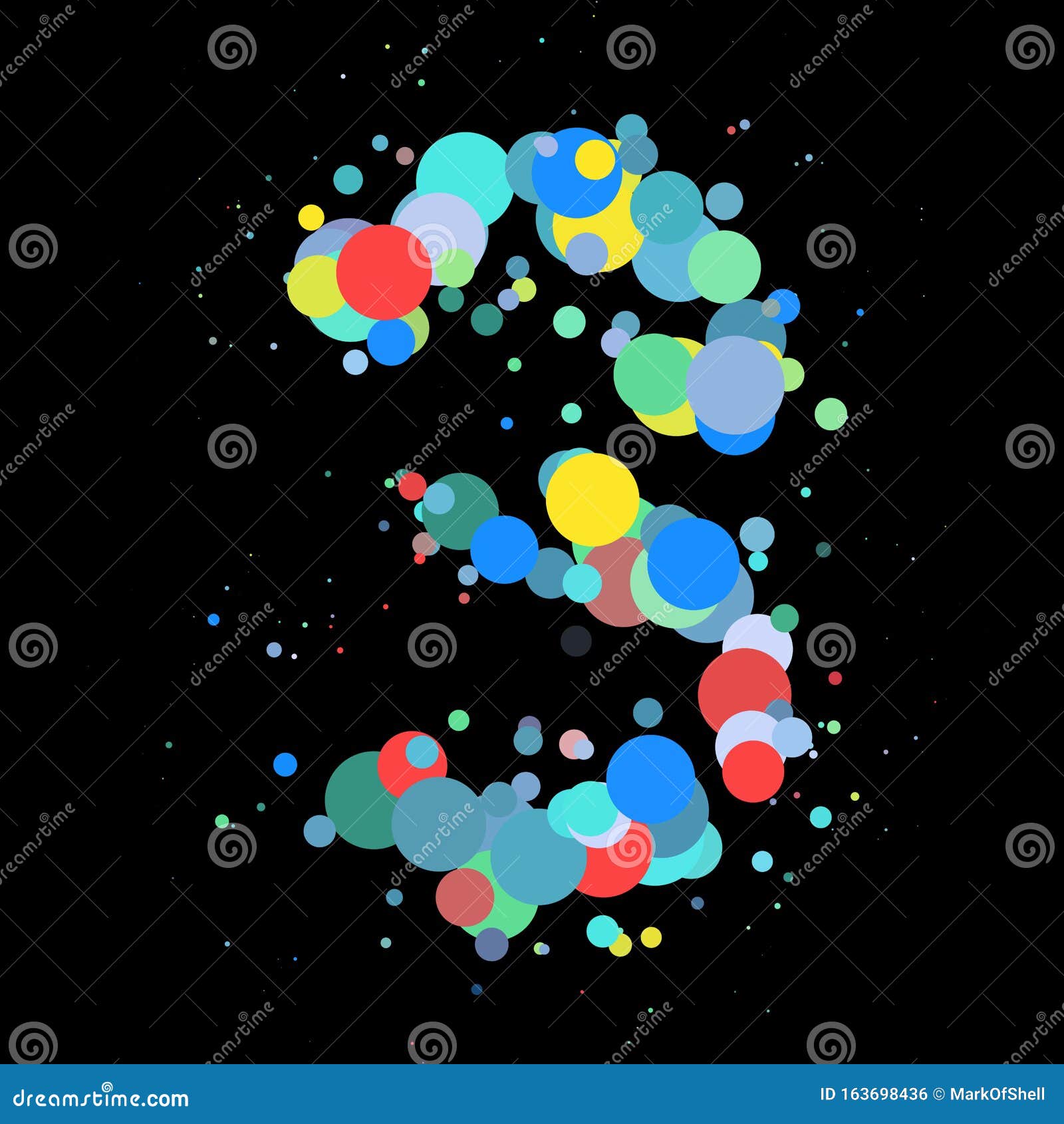 Typo Number 1 3D Neon Fonts, Modern Alphabet Letters And Numbers ...