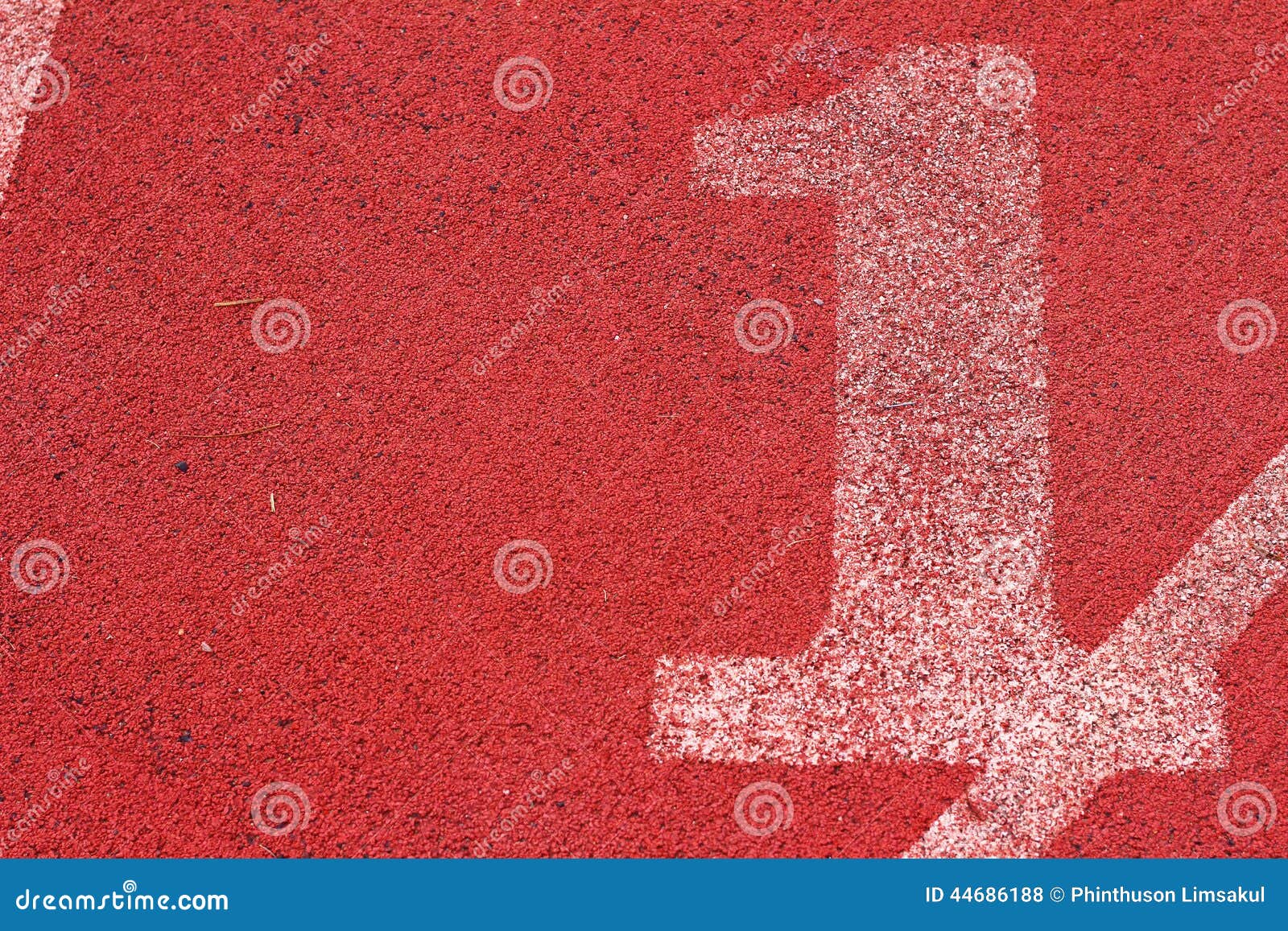 The Number Used for Athletes Stock Photo - Image of surface, athlete ...
