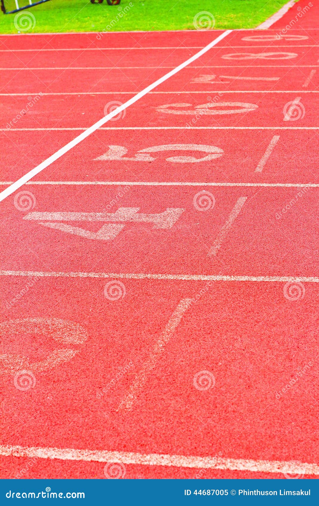 The Number Used for Athletes Stock Image - Image of color, finish: 44687005