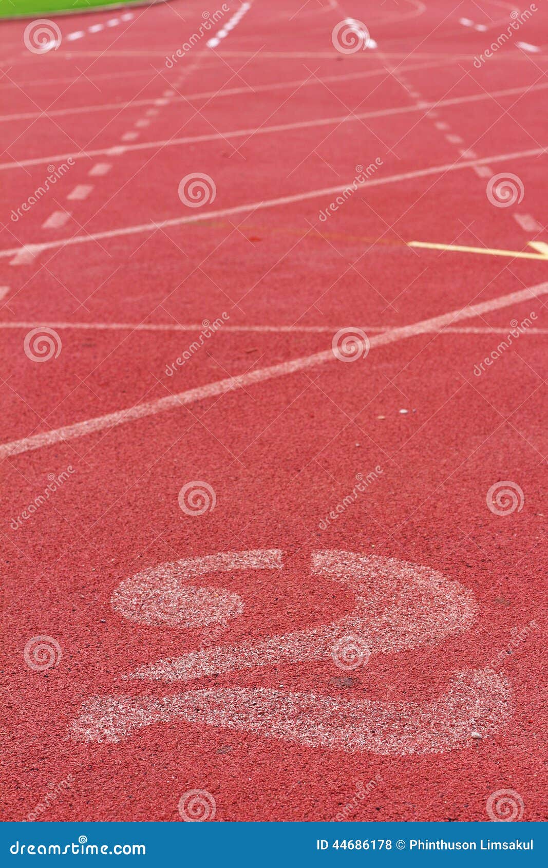 The Number Used for Athletes Stock Photo - Image of athletes, road ...