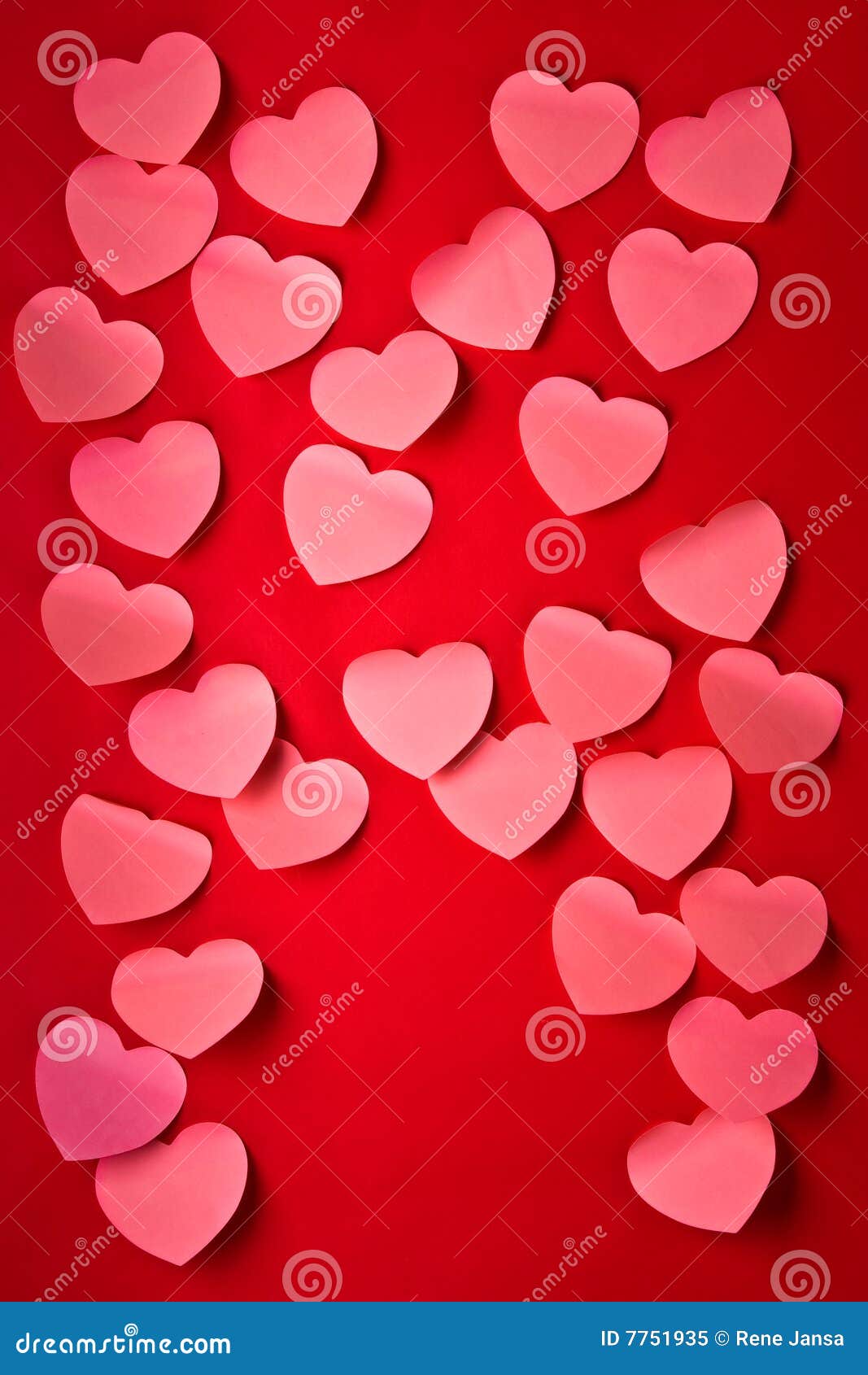 Number of ValentineÂ´s Hearts Stock Image - Image of february, shadows ...