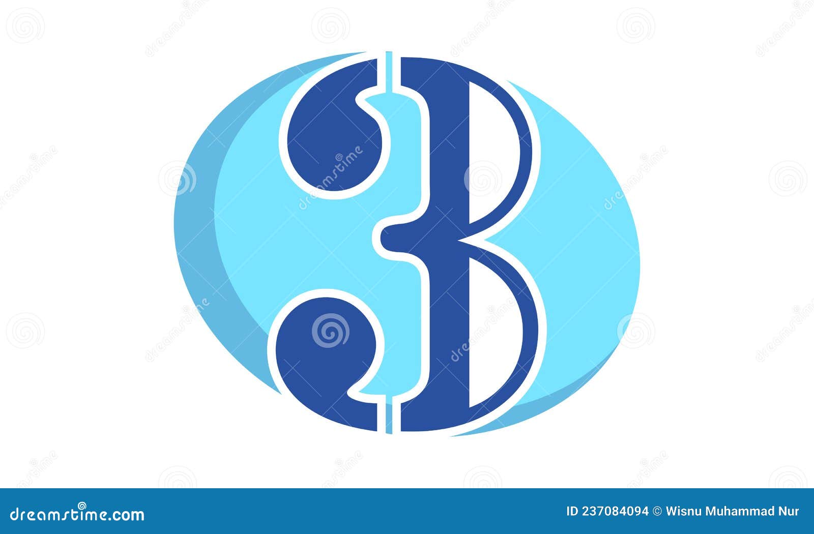 Number 3 Vector Font Alphabet Stock Vector - Illustration of simple ...
