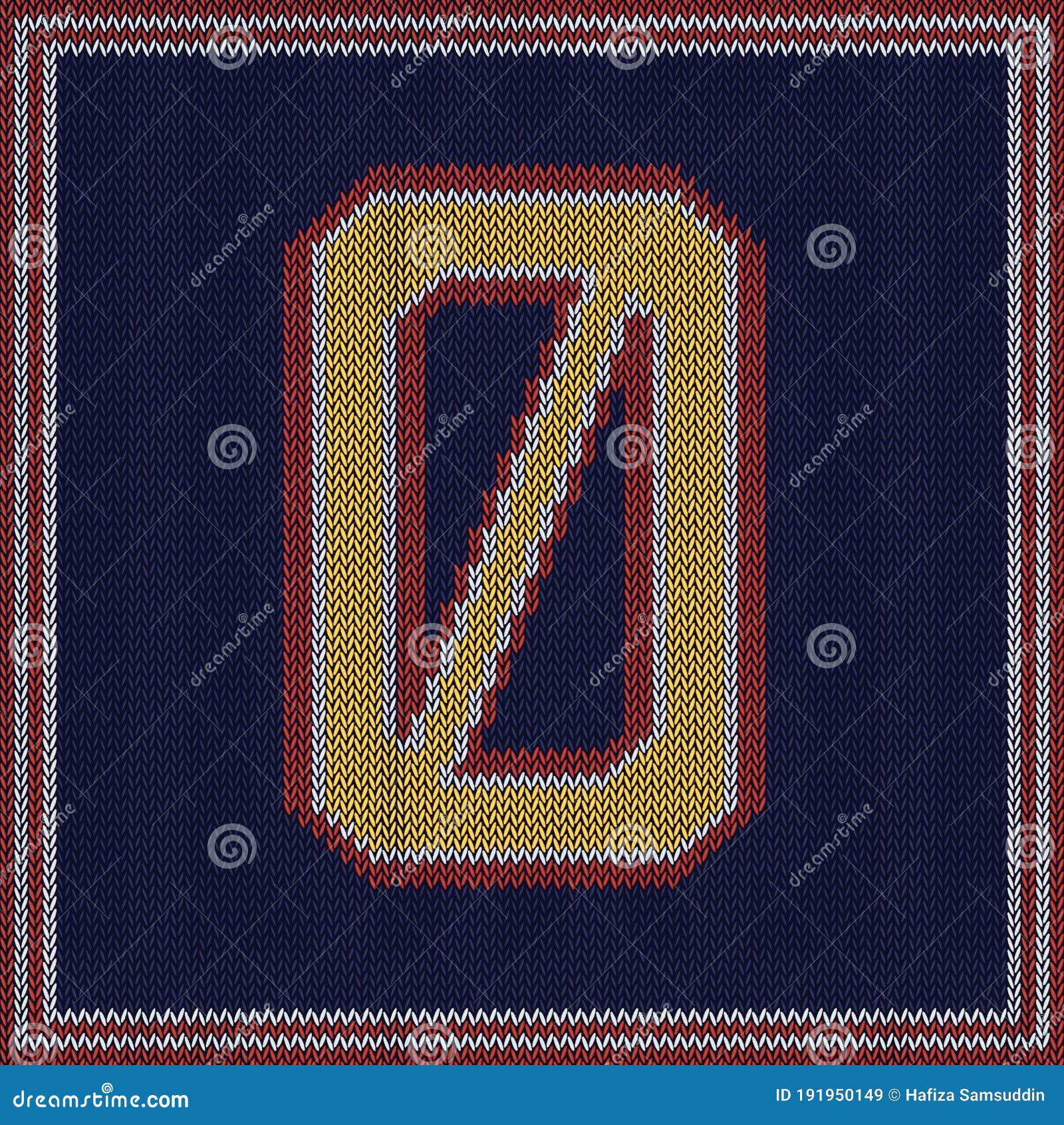 Number 0. Vector Illustration Decorative Design Stock Vector ...