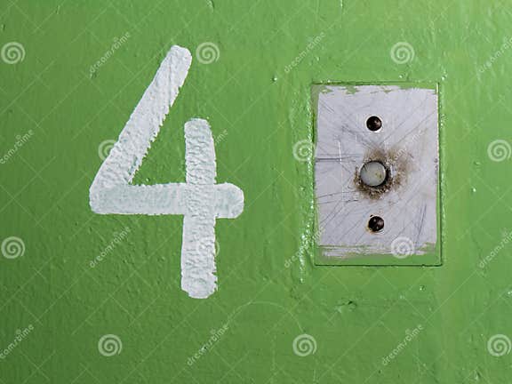 Number 4. stock photo. Image of four, decorative, medieval - 44714250