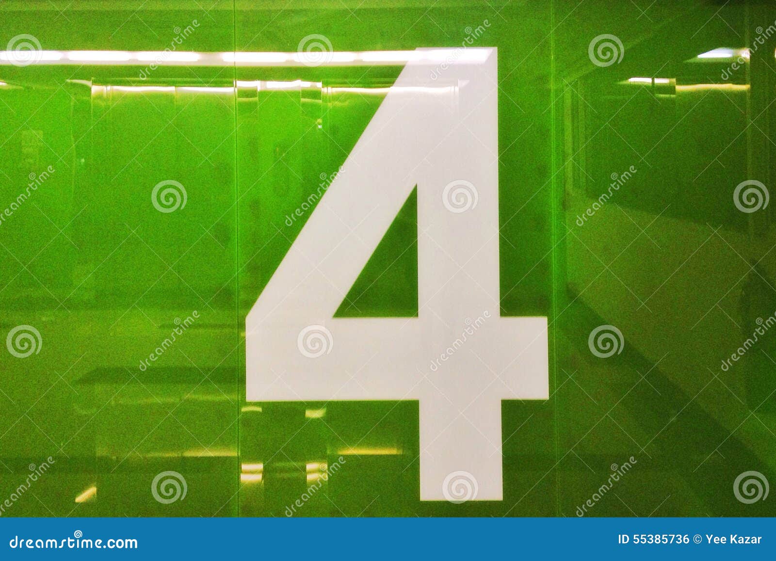 Number 4 wall stock photo. Image of number, wall, number4 - 55385736